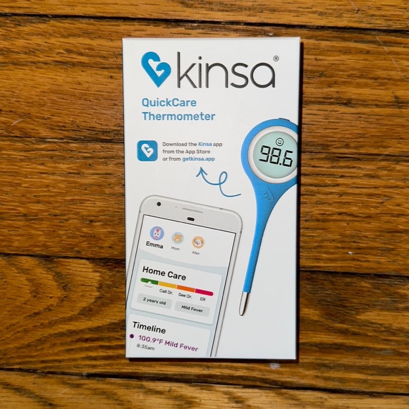 Kinsa | Wearables | Kinsa Quickcare Stick Oral Smart App Connected ...